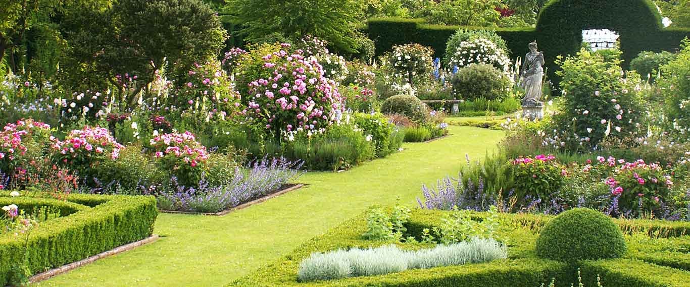 Rose Supports | Helmingham Hall Gardens